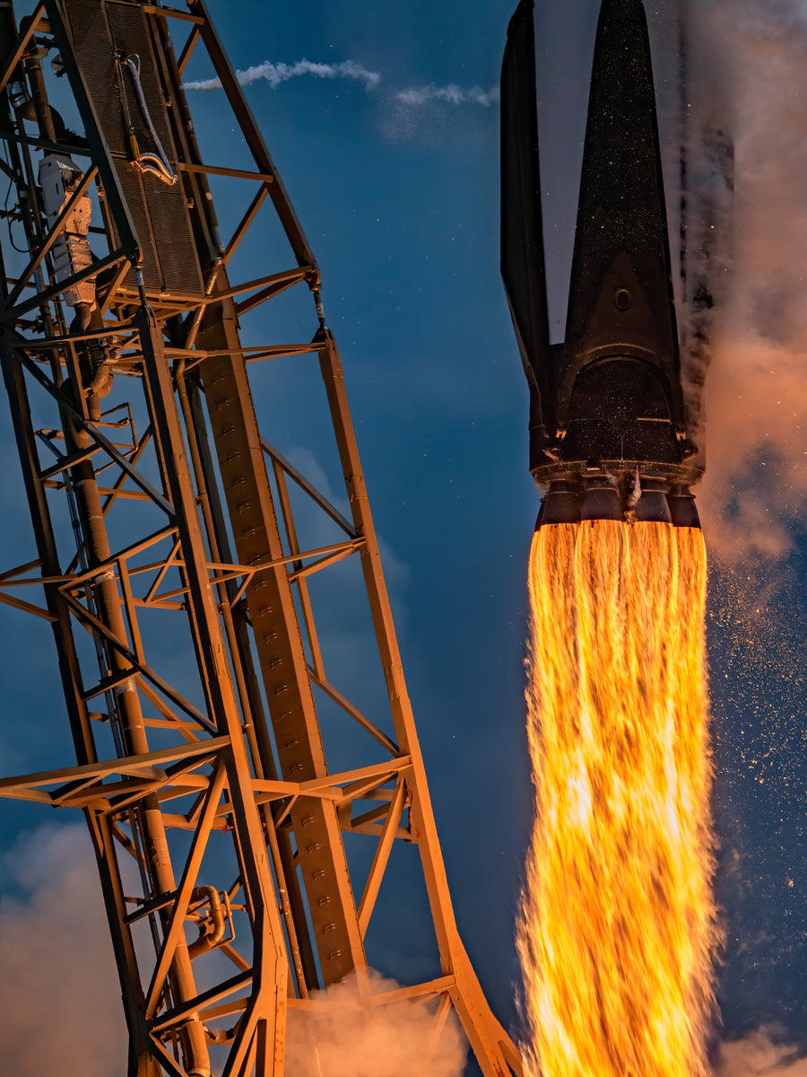 Falcon 9 - Space Force GPS – Steven Madow Photography
